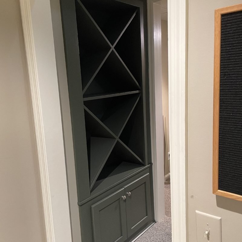 Basement Built-Ins & Wine Storage – Hammerhead Woodworks